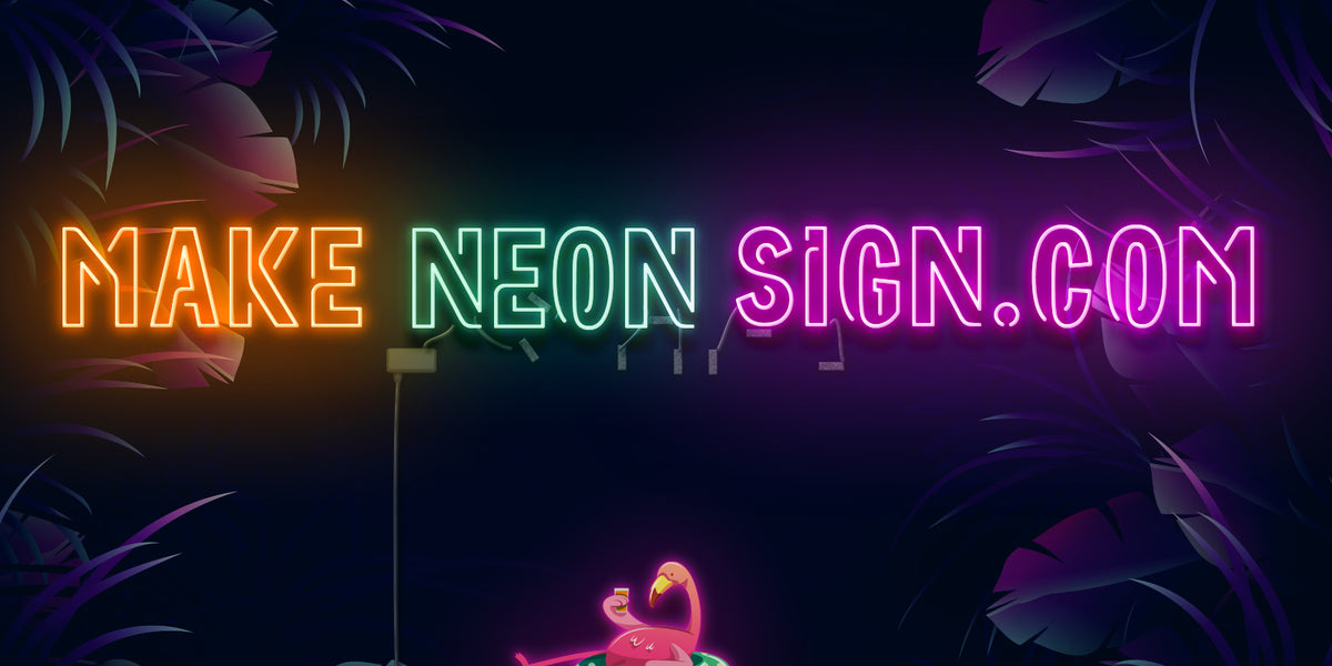 Single Color Neon Sign Collections at MakeNeonSign.com: From Statement ...