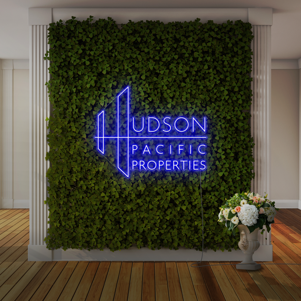 Hudson Sign 46x38 inches — make neon sign