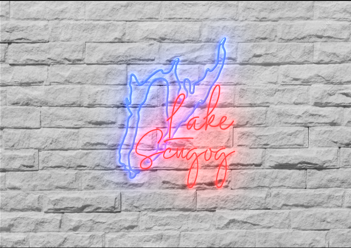 Custom neon sign 30x39 inches — make neon sign