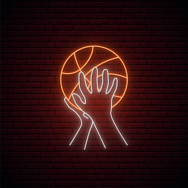 Basketball Neon Sign — make neon sign