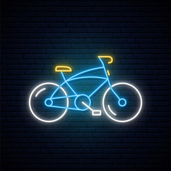 Bicycle Neon Sign — make neon sign