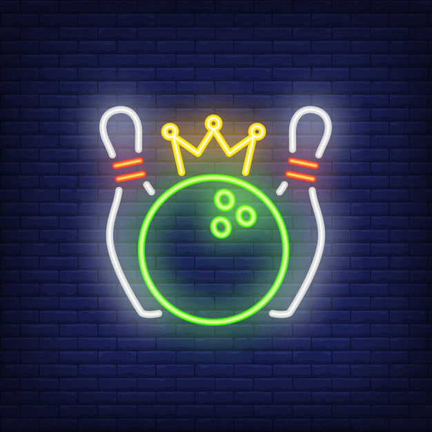 Bowling Competition Neon Sign — make neon sign
