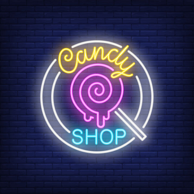 Candy Shop Neon Sign — make neon sign