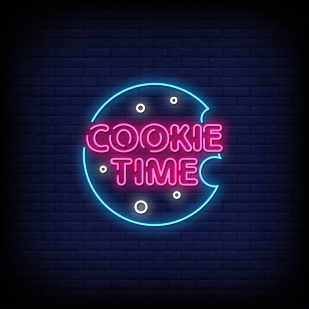 Cookie Time Neon Sign — make neon sign