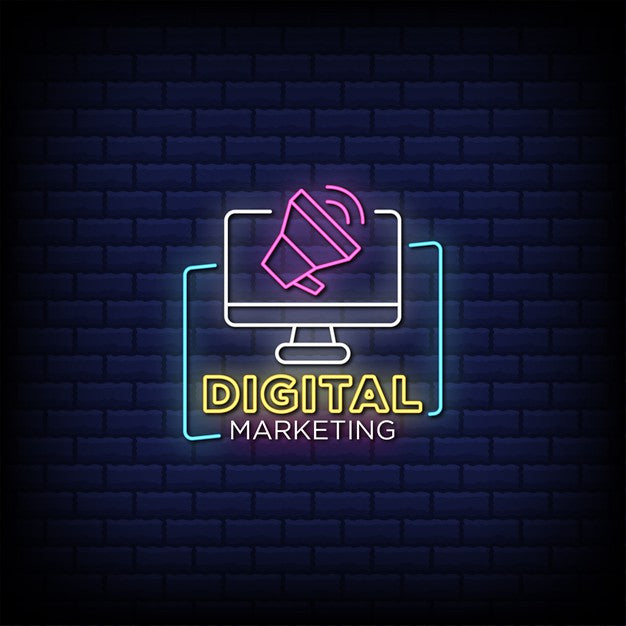 Digital Marketing Neon Sign — make neon sign
