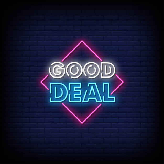 Good Deal Neon Sign — make neon sign