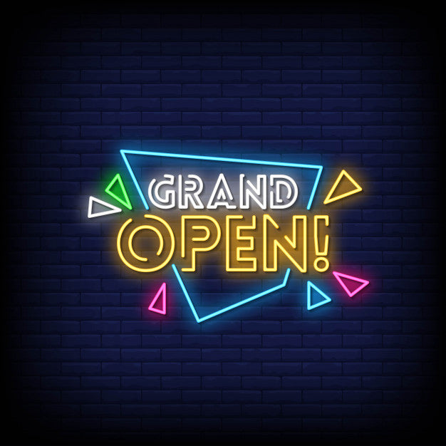 Grand Open Neon Sign — make neon sign