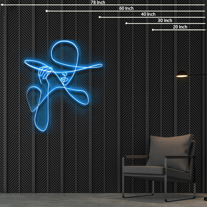 Haute Couture Neon Sign — make neon sign