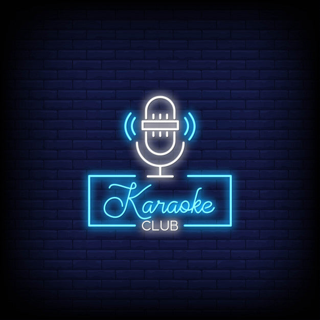 Karaoke Neon Sign for bar décor — make neon sign