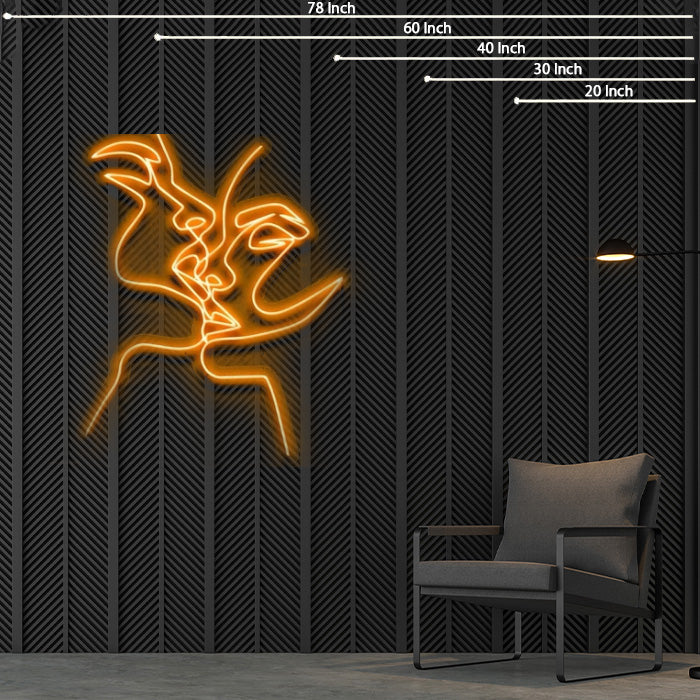 Lovers Neon Sign — make neon sign