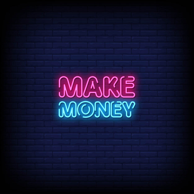 Make money Neon Sign — make neon sign