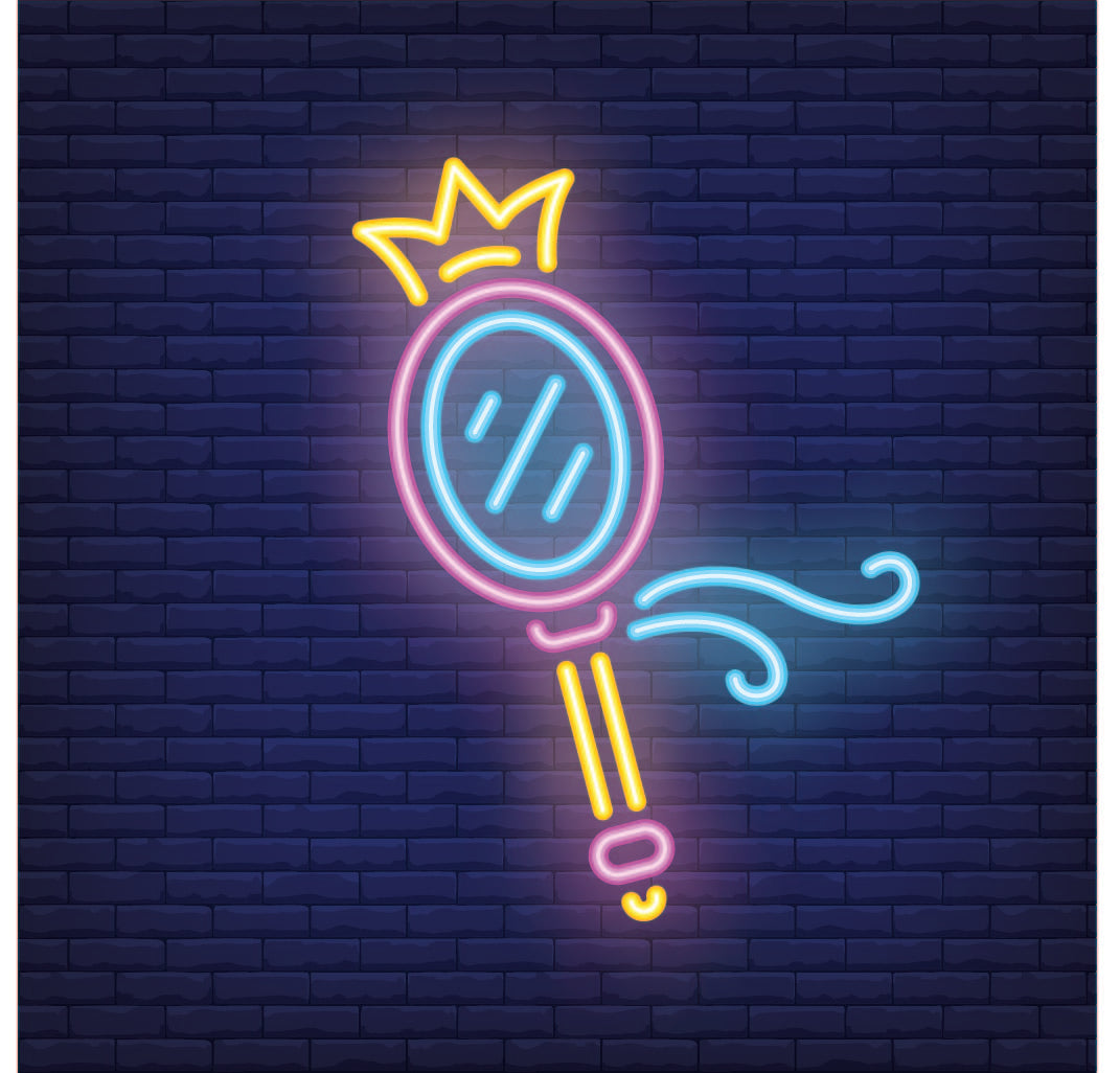 Mirror Neon Sign — make neon sign
