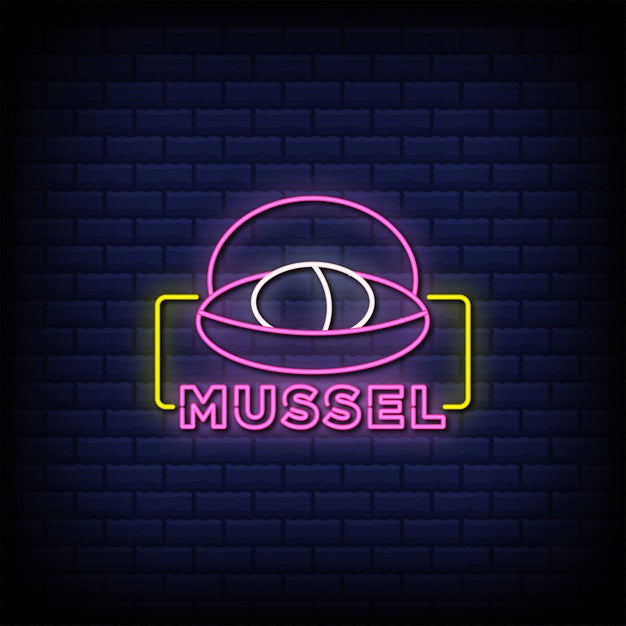 Mussel Neon Sign — make neon sign