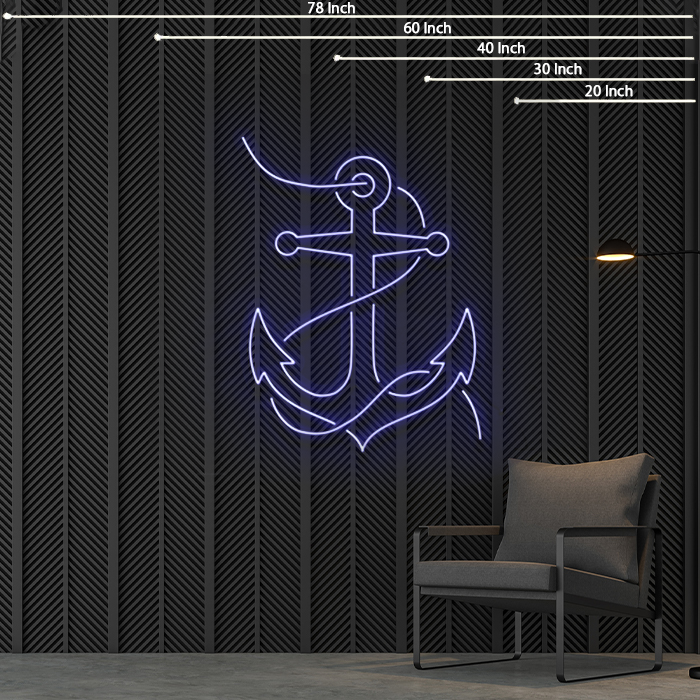 Neon Sign Anchor — make neon sign