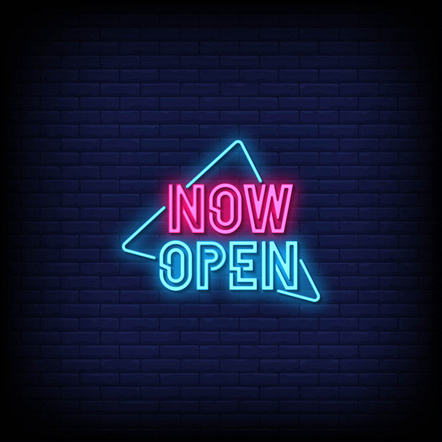 Now Open Neon Sign Perfect For Your Business — make neon sign