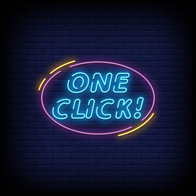 One Click Neon Sign — make neon sign