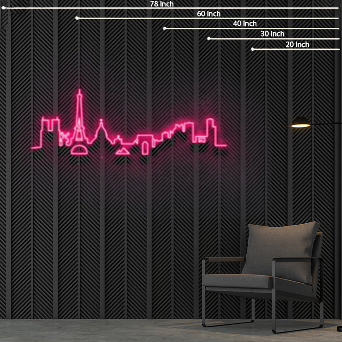 Paris Neon Sign Office & Home Décor — make neon sign