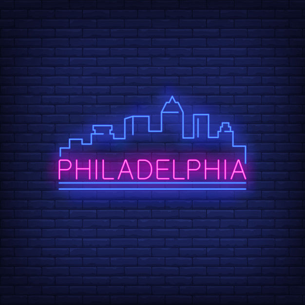 Philadelphia Neon Sign — make neon sign