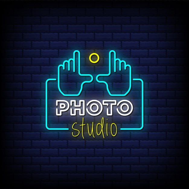 Photo Studio Neon Sign — make neon sign