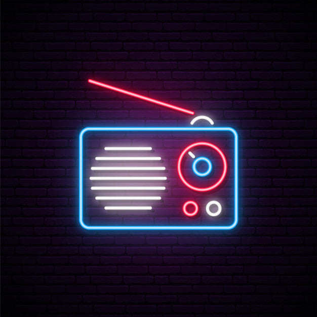 Radio Neon Sign — make neon sign