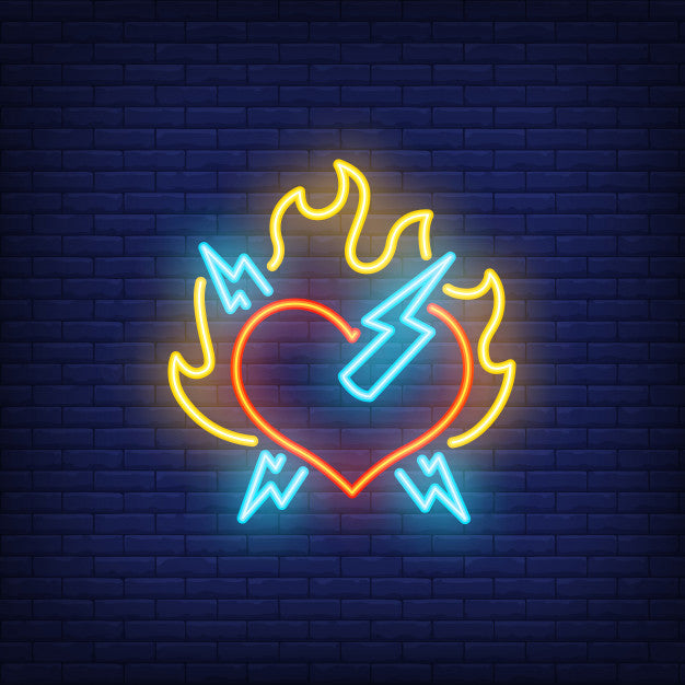 Electra Heart Neon Sign