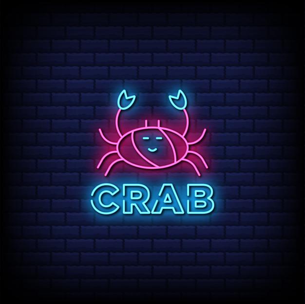 Seafood, Crab Neon Sign — make neon sign