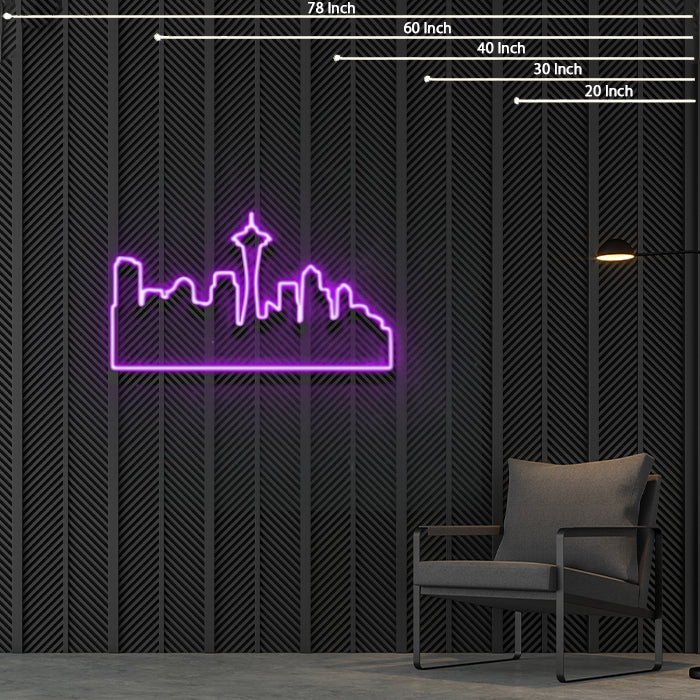 Seattle Neon Sign Office & Home Décor — make neon sign