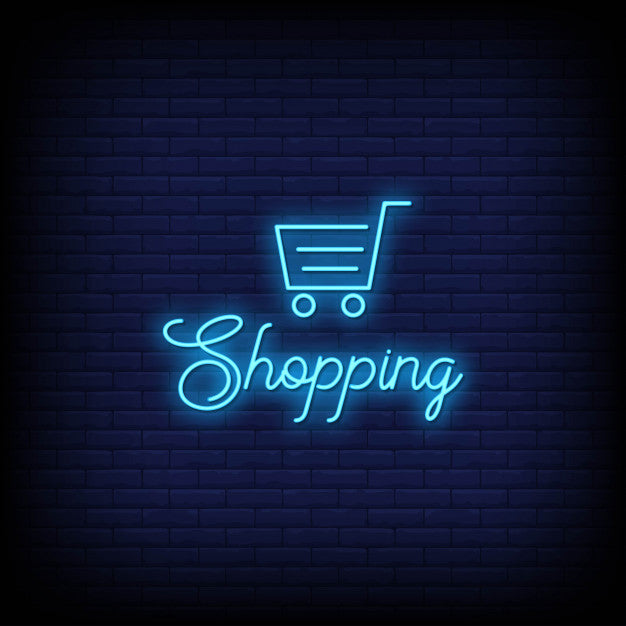 Shopping Neon Sign Perfect For Your Business — make neon sign