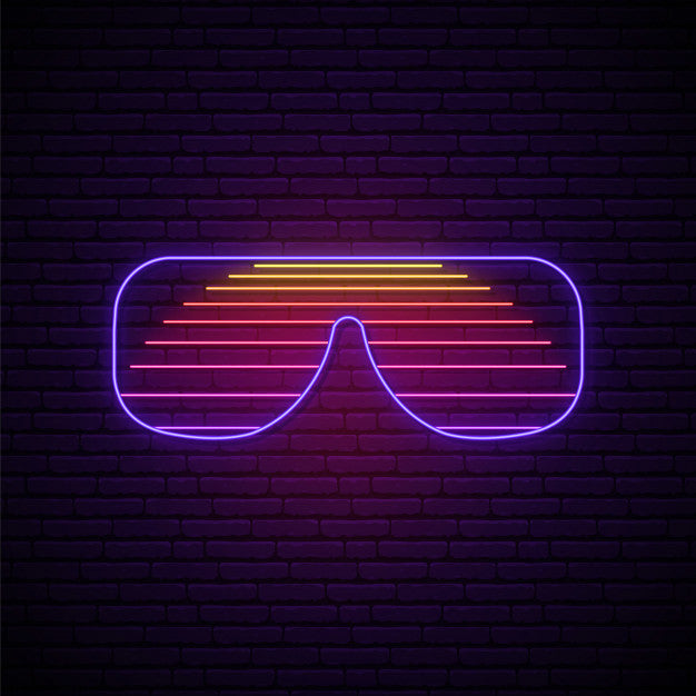 Shutter Glasses Neon Sign — make neon sign