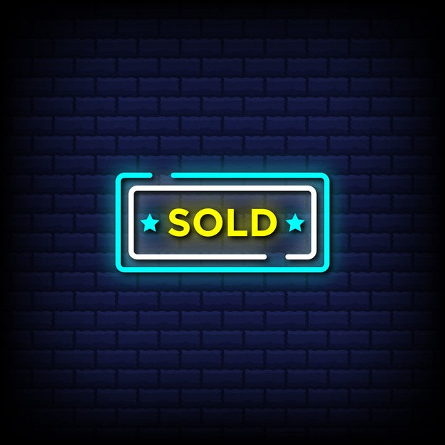 Sold Neon Sign Perfect For Shop & Store — make neon sign