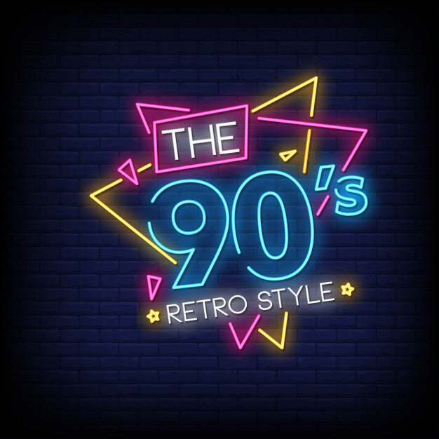 The 90's Retro Style Neon Sign — make neon sign