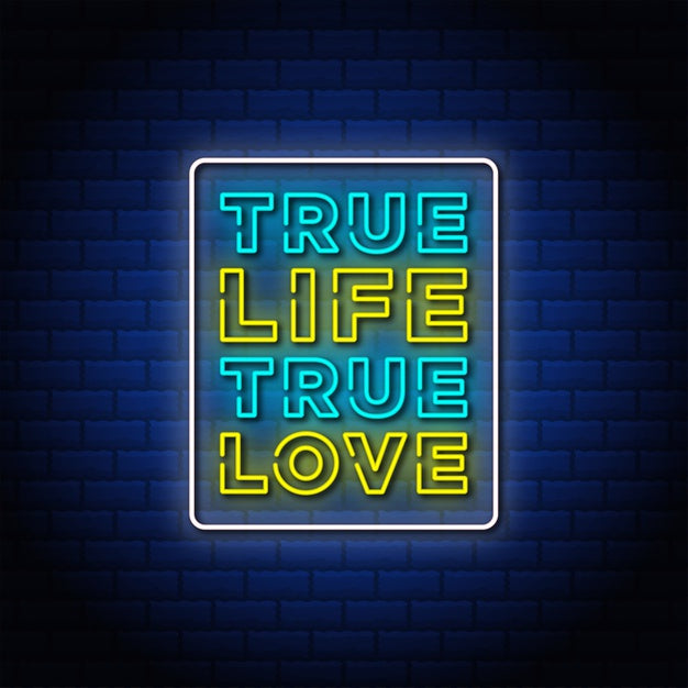 Love Life Neon
