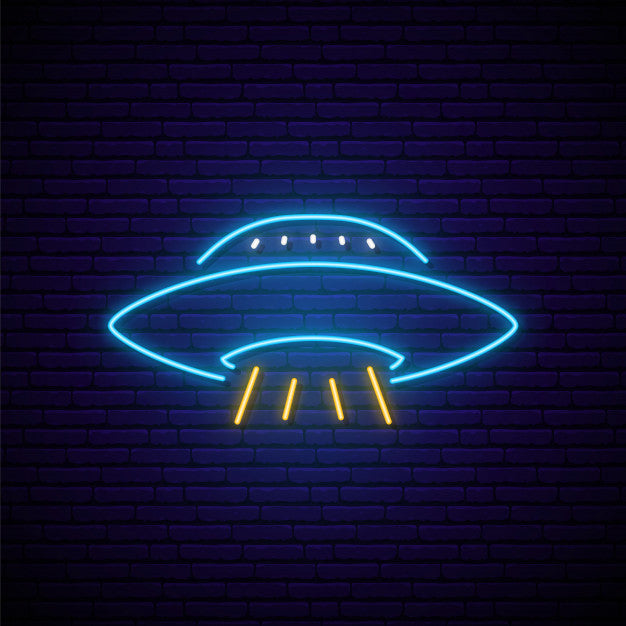 UFO Neon Sign — make neon sign
