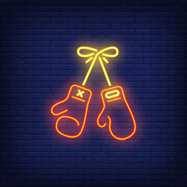 Boxing Neon Sign — make neon sign
