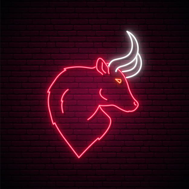 Bull Neon Sign — make neon sign