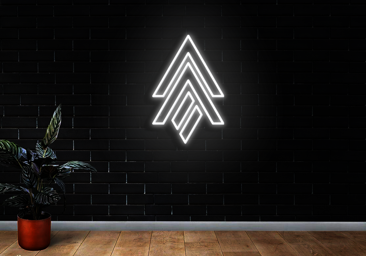 Company Logo Neon Sign 12x18 inches — make neon sign