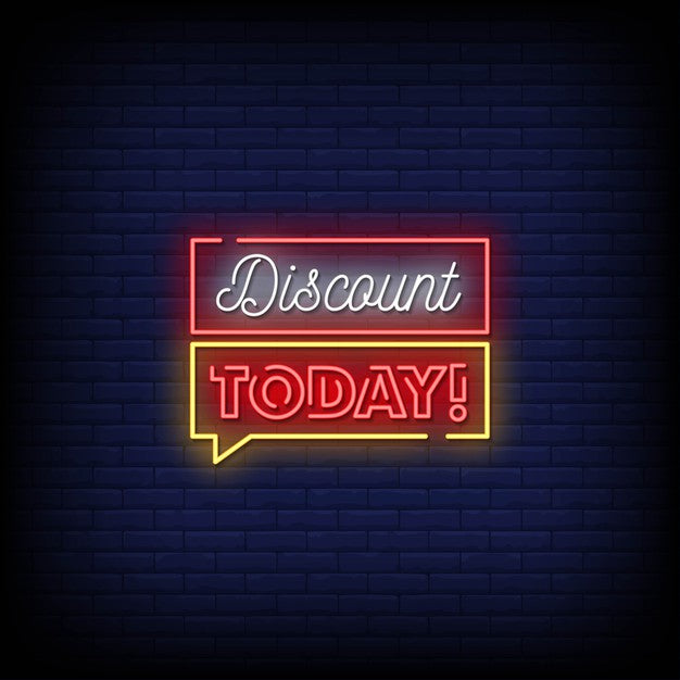 Discount Today Neon Sign Perfect For Shop & Store — make neon sign