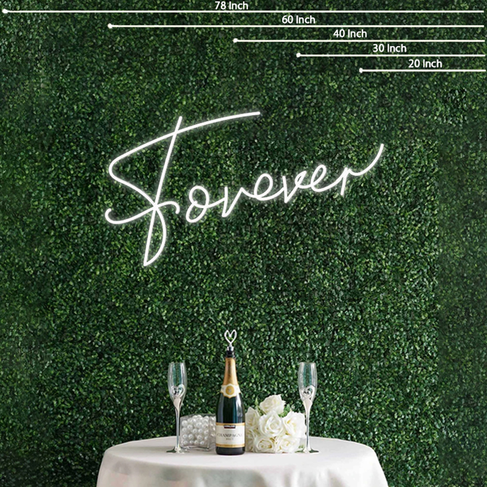 Forever Neon Sign Perfect For Creating A Loving Atmosphere — make neon sign