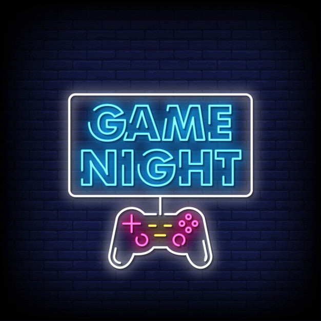 Game Night Neon Sign — make neon sign