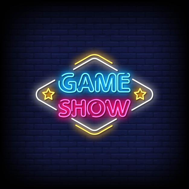 Game Show Neon Sign — make neon sign