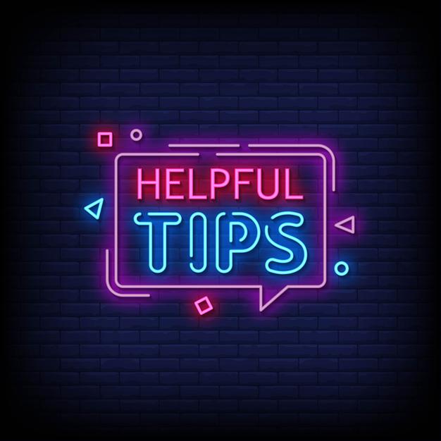 Helpful Tips Neon Sign - Neon Pink Aesthetic — make neon sign