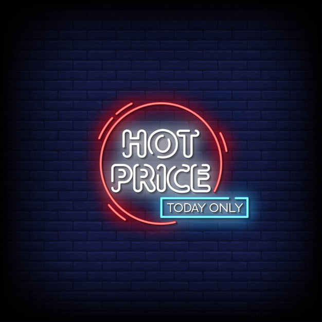 Hot Price Neon Sign — make neon sign