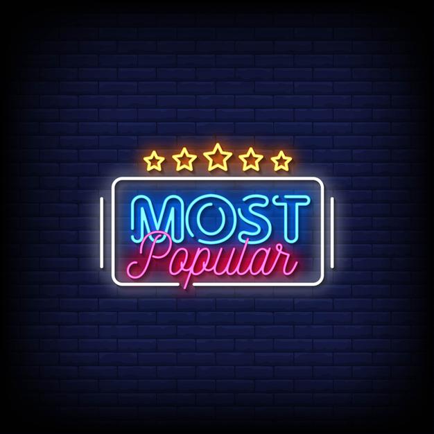 Most Popular Neon Sign — make neon sign