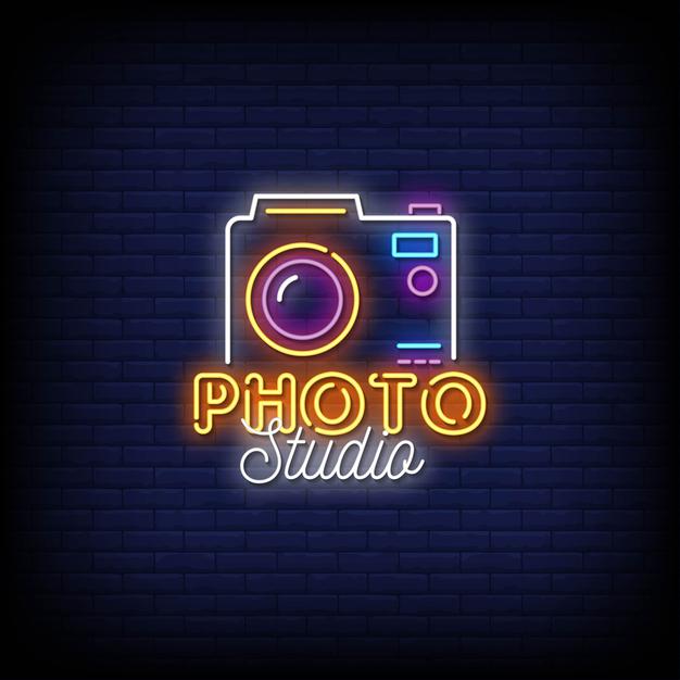 Photo Studio Neon Sign Perfect For Your Business — make neon sign