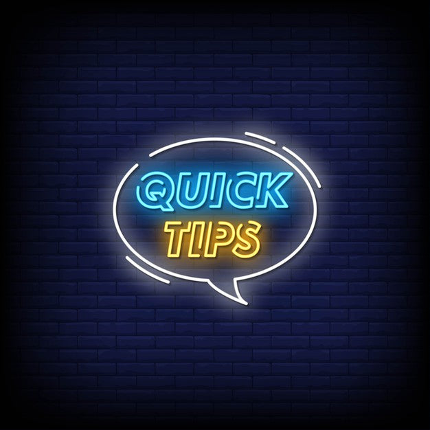 Quick Tips Neon Sign — make neon sign