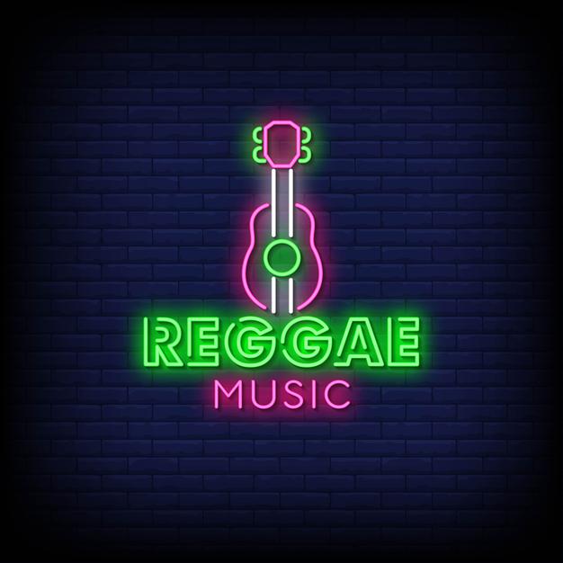 Reggae Music Neon Sign Perfect for Bars & Events — make neon sign