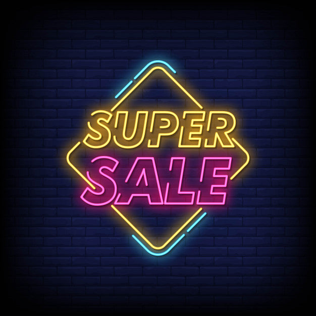 Super Sale Neon Sign — make neon sign