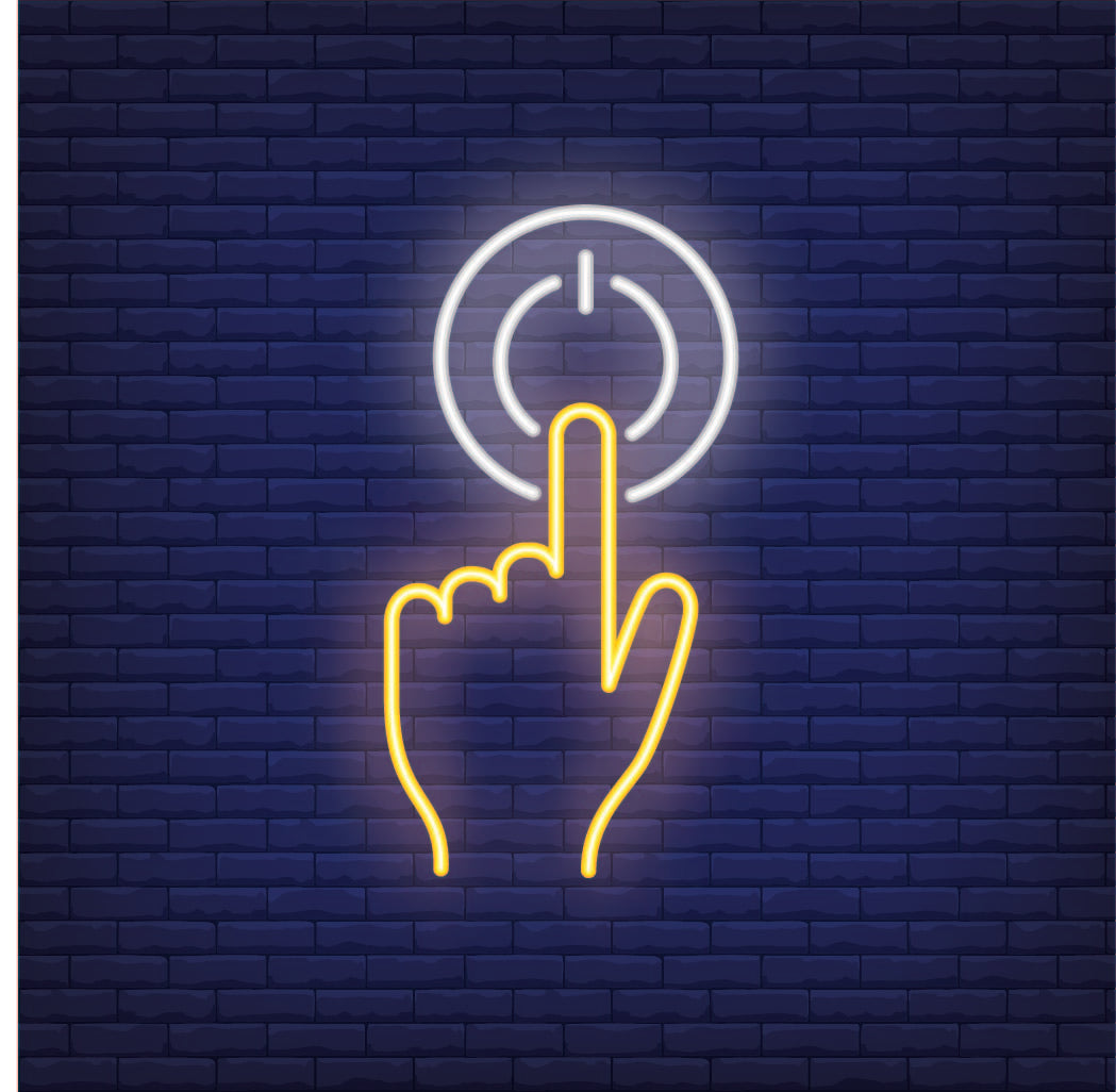 Switching On Neon Sign — make neon sign