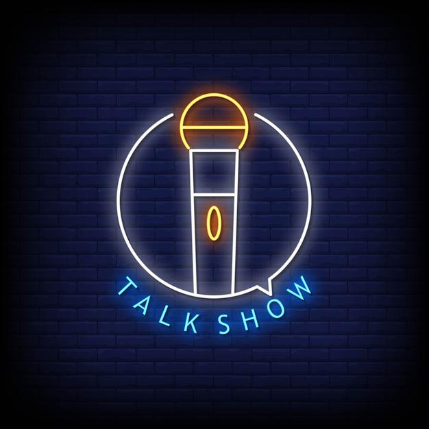 Talk Show Neon Sign — make neon sign
