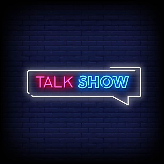 Talk Show Neon Sign — make neon sign